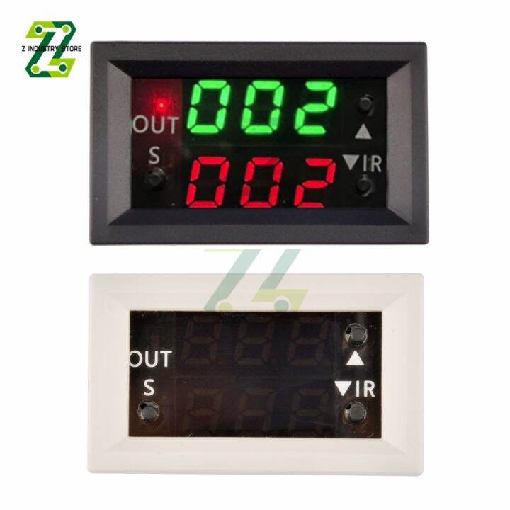 T2401 O DC 12V Dual Display Time Relay Module Time Delay Relay LED ... T2401 O DC 12V Dual Display Time Relay Module Time Delay Relay LED ...