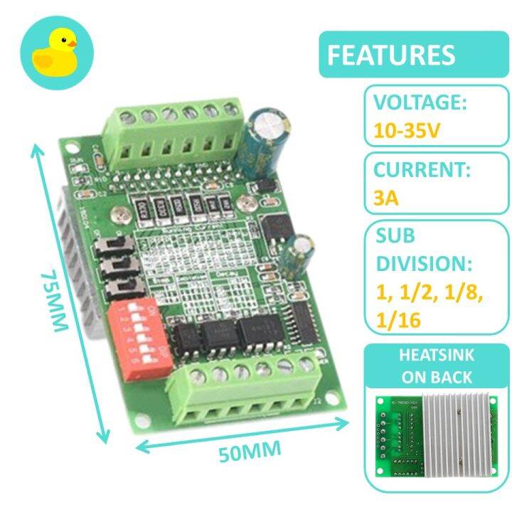 TB6560 3A Stepper Motor Driver Module | Lazada