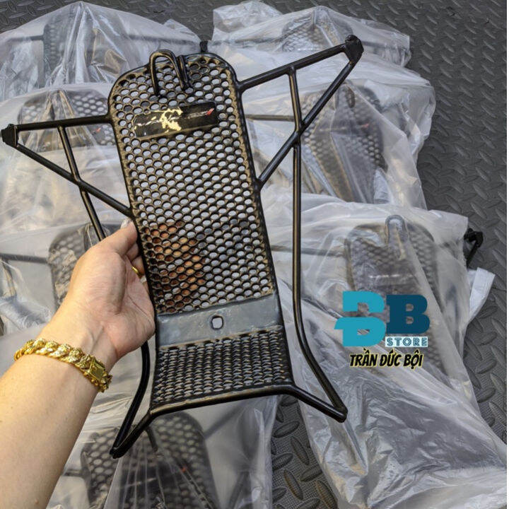 Baga xe Wave 125i 2023 Thái Lan đen lưới kẹp sơn tĩnh điện | Lazada.vn