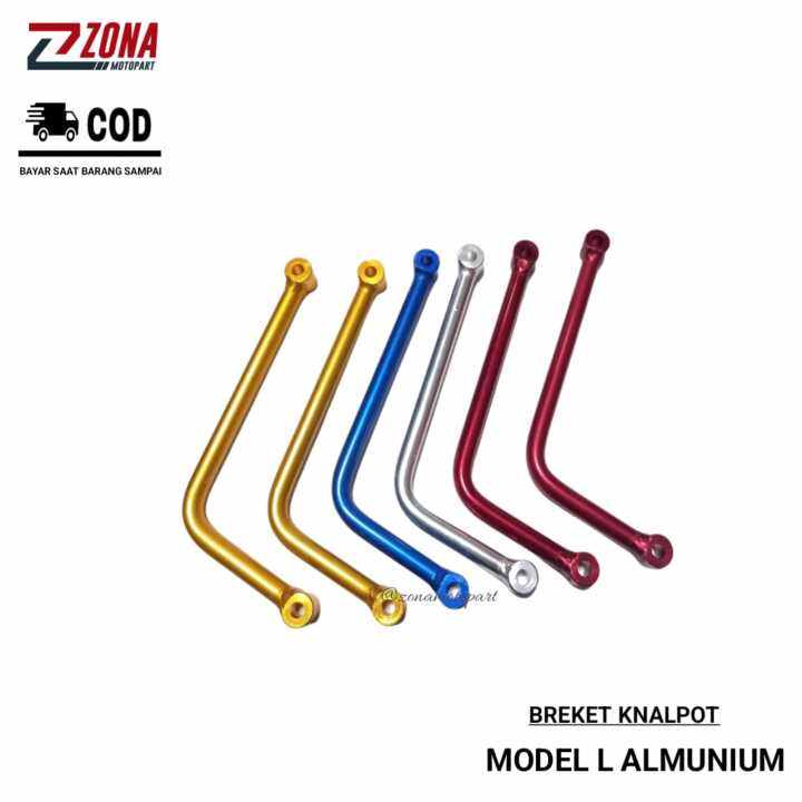 Breket Knalpot L Pangkon Knalpot Model L Alumunium Tebal | Lazada Indonesia