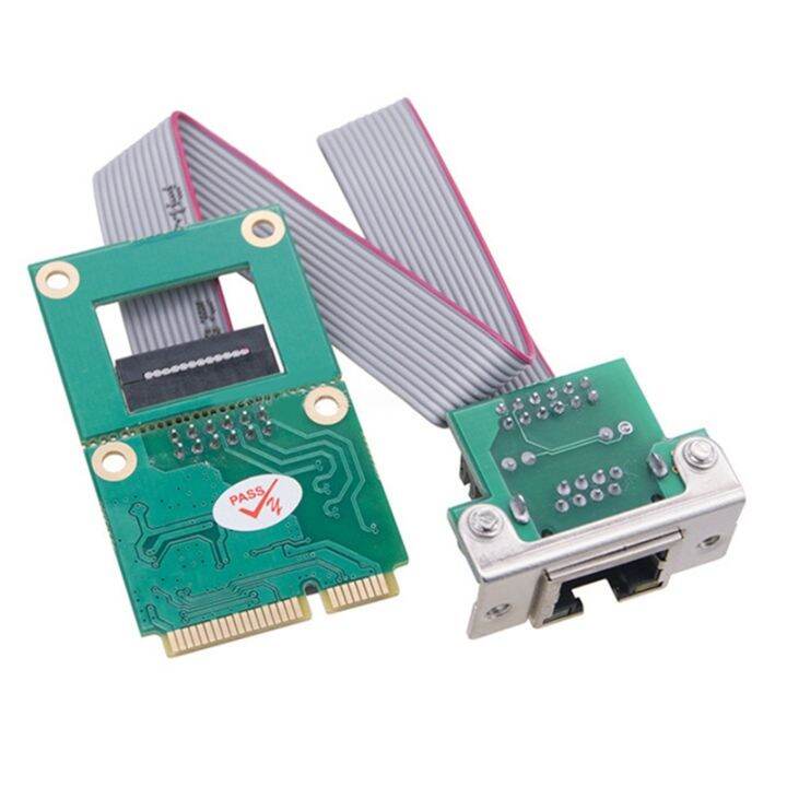 New Mini PCI-E Network Card 1000Mbps Gigabit Ethernet NIC Adapter ...