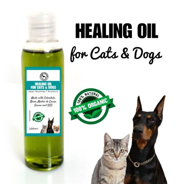 Premium Organic Healin oil for Cats and Dogs. Neem Calendula Madre de ...