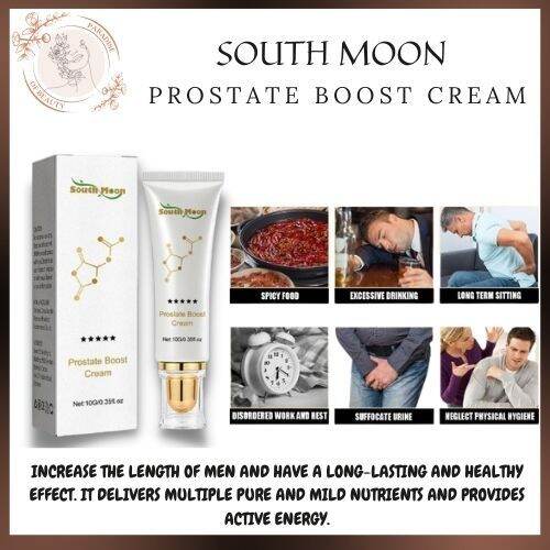 South Moon Prostate Boost Cream Relieving Prostatitis Benign Prostatic ...