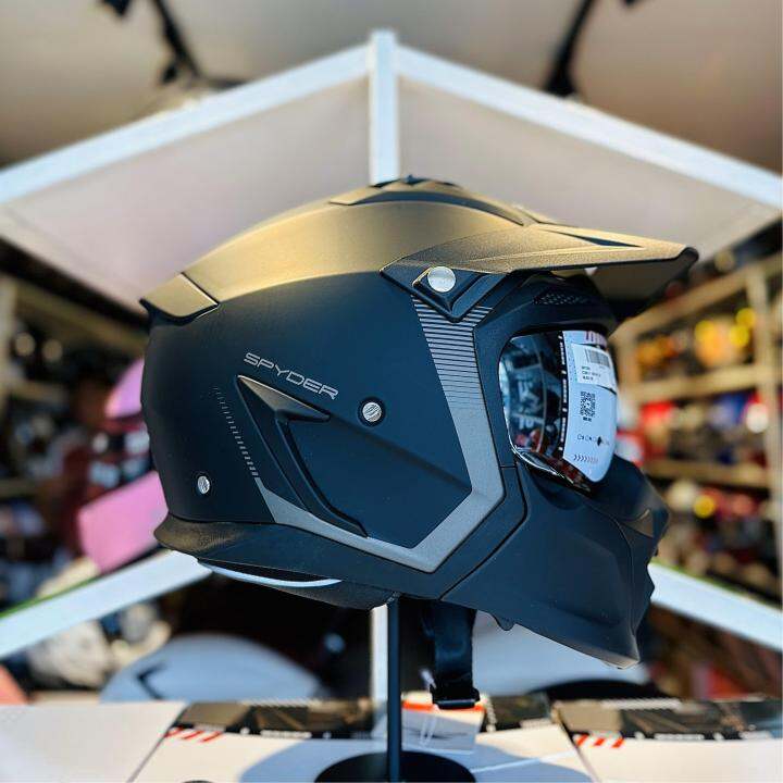 SPYDER CORE DUAL SPORT MOTORCYCLE HELMET | Lazada PH