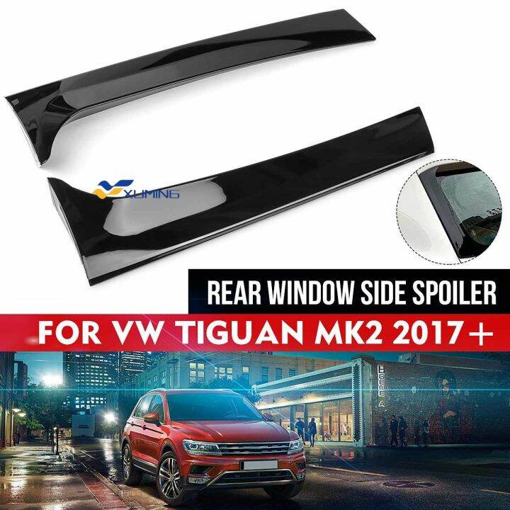 xuming 2Pcs Car Rear Window Side Spoiler Wing Canard Canards Splitter ...