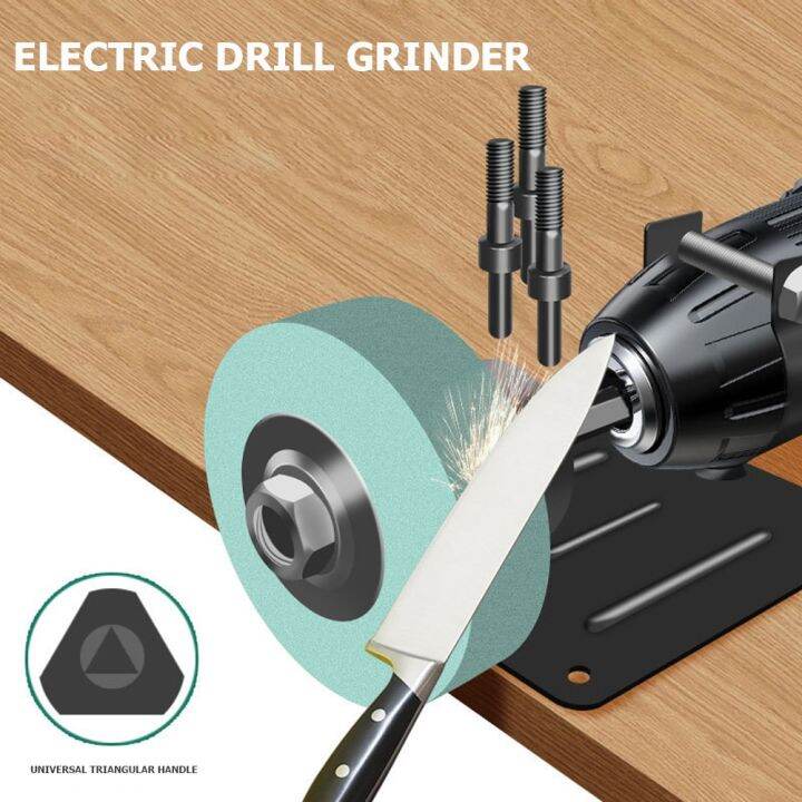 Electric Drill Grinding Wheel Grindstone Polishing Hand Drill Grinder ...
