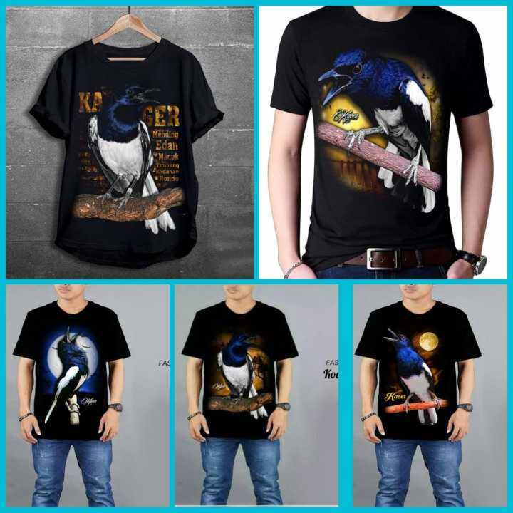 Terlaris... kaos cowok murah kaos distro keren gambar burung kicau ...