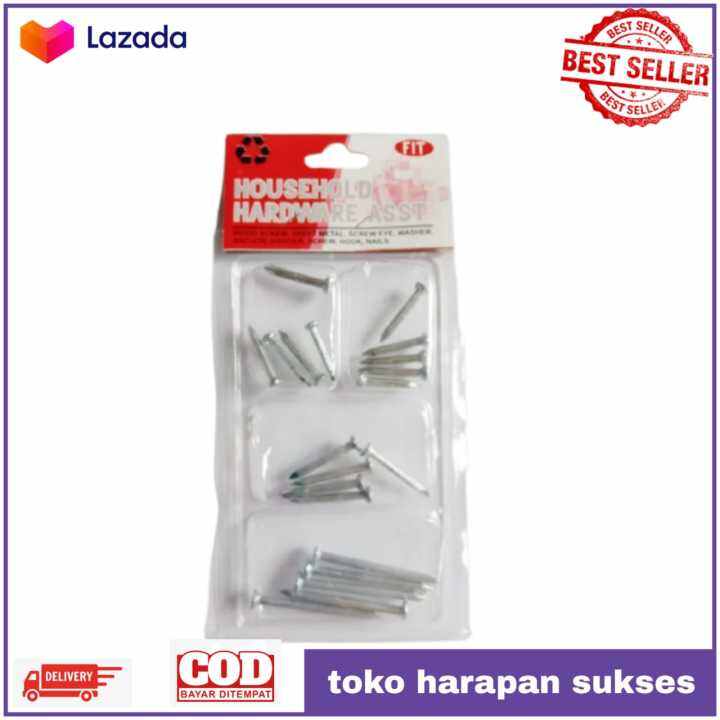 Paku Beton Set/ paku tembok | Lazada Indonesia