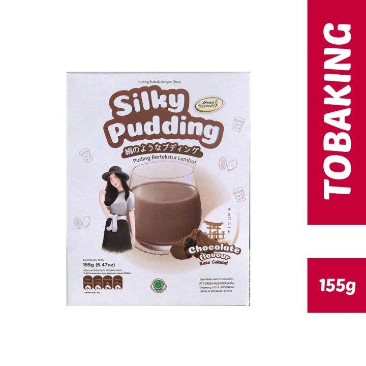 SILKY PUDDING Chocolate Forisa Mom's Recipe 155 gr PUYO Puding Susu ...