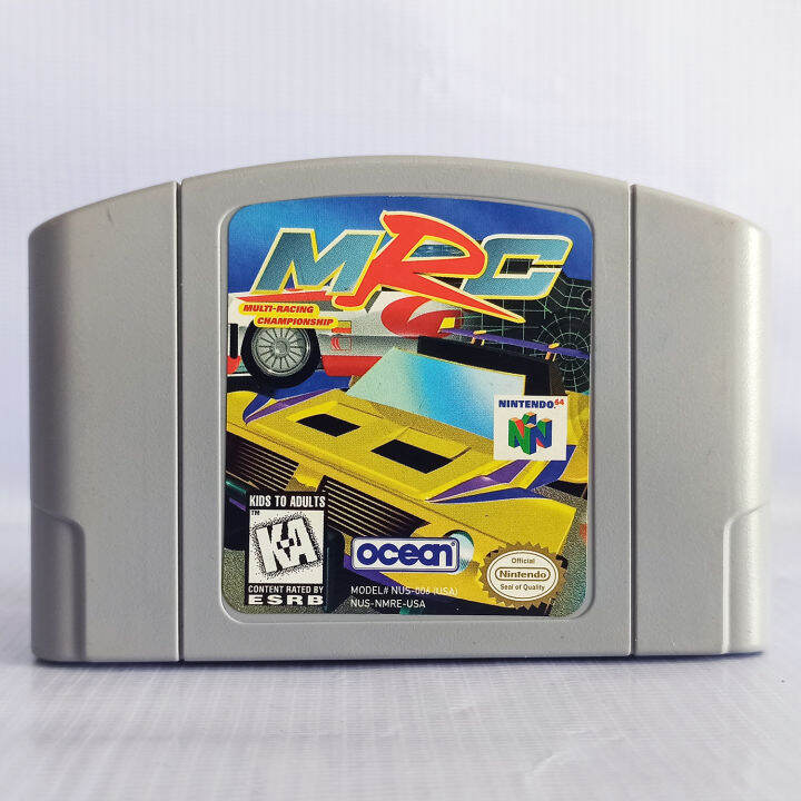 MRC Multi-Racing Championship Nintendo 64 N64 Video Game | Lazada PH