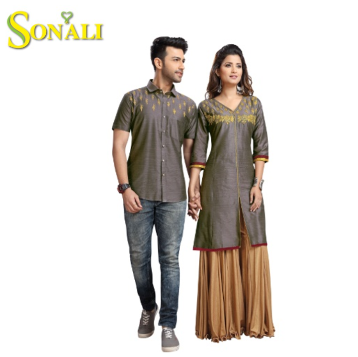 Sonali Men Jippa Modern Casual Indian Traditional Top Shirt Traditional ...