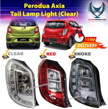 ( READY STOCK ) Perodua Axia Tail Lamp Light / Perodua Axia lampu ...