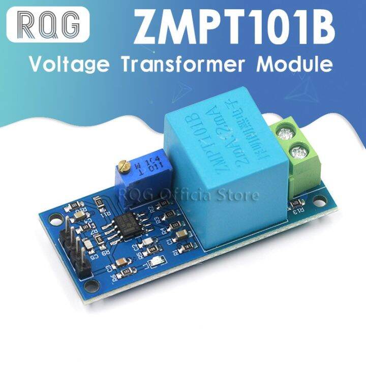 【CW】 Active Single Phase Voltage Transformer Module AC Output Sensor Mutual Inductance Amplifier ...