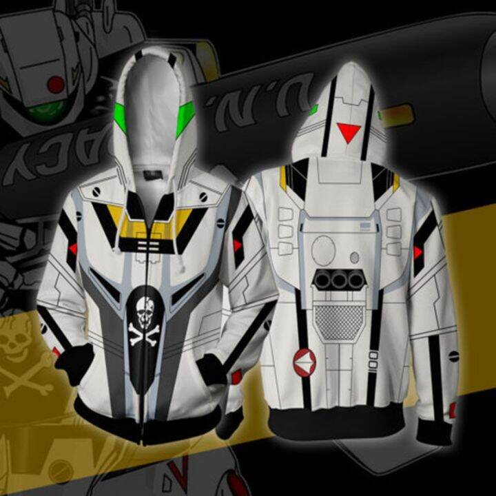 3D Robotech Anime Costume Fashion Cosplay Hoody Casual Jackets | Lazada PH