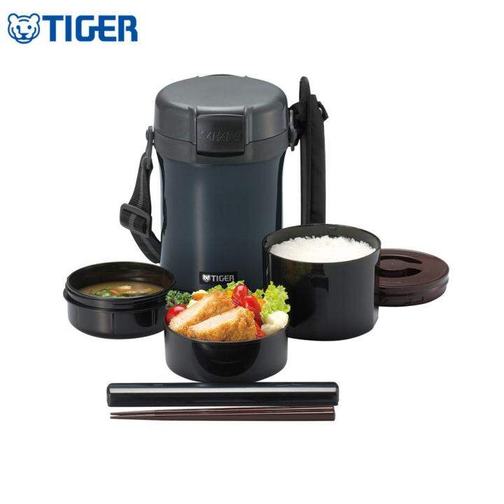 TIGER Lunch Jar Rice Container LWU-A171 HD 610ml (20 oz) Side Dish ...
