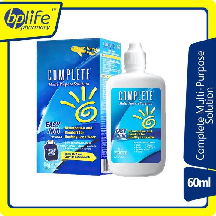 Complete Multi-Purpose Solution 60ml (Travel Pack) | Lazada