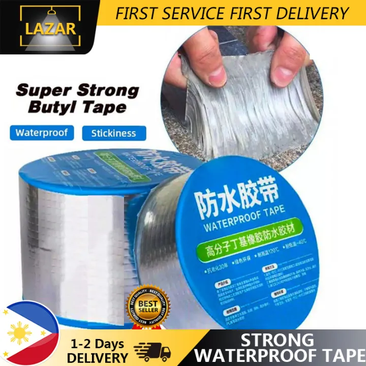 Lazar waterproof tape aluminum foil butyl sealing self adhesive tape color steel bungalow roof ...