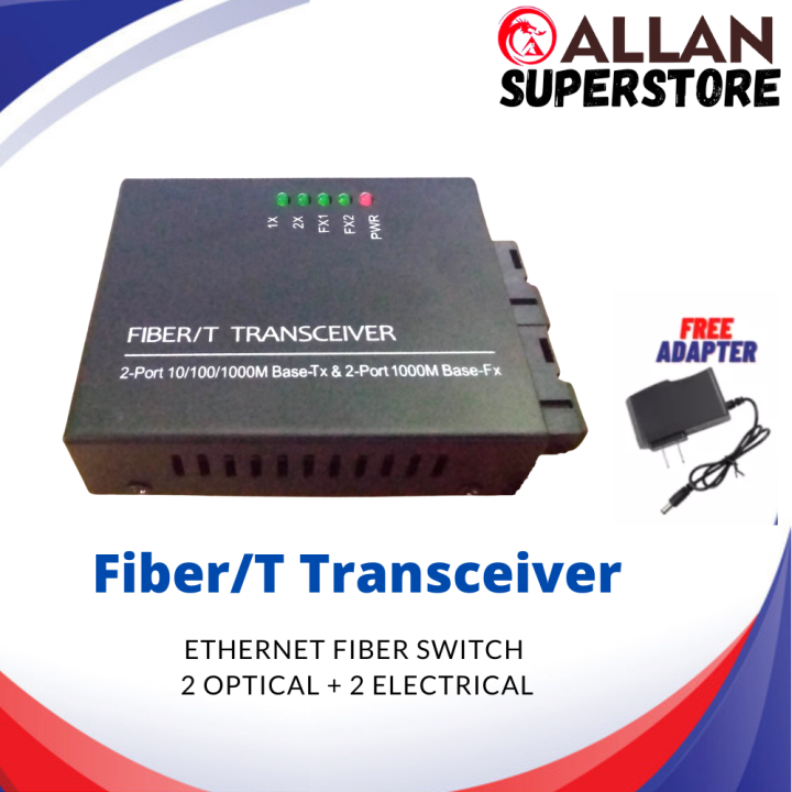 Allan Superstore Fiber/T Transceiver Single Fiber Single Mode ...