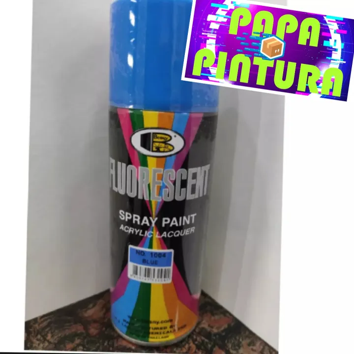 BOSNY FLUORESCENT BLUE NO.1004 SPRAY PAINT 400ML | Lazada PH