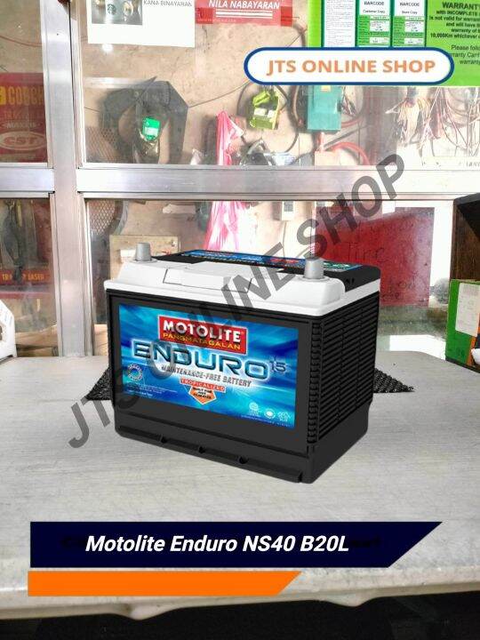Motolite Enduro NS40 B20L / NS60 B24L / 1SM D23L / 2SM D26L / 3SM D31L ...
