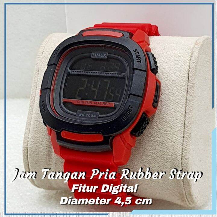 jam tangan pria jam tangan cowok keren Jam Tangan Quartz Merk TIMEX ...