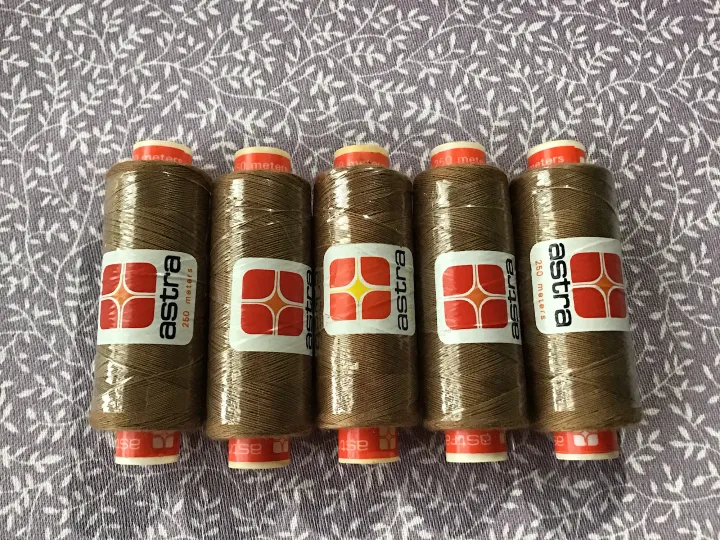 SET of 5 - Astra Sewing Thread 250 meters | Lazada PH