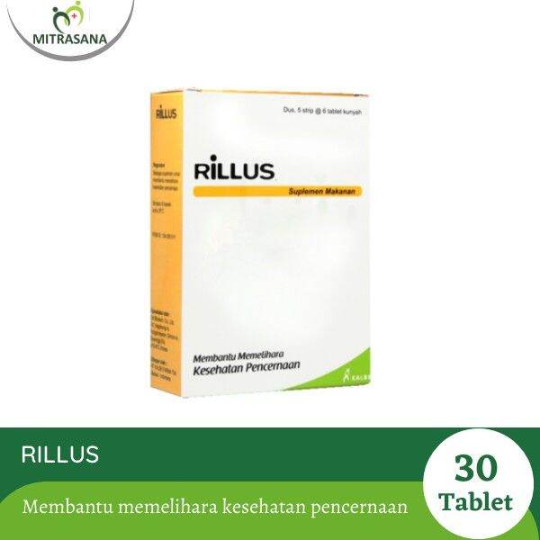 Rillus Isi 30 Tablet | Lazada Indonesia