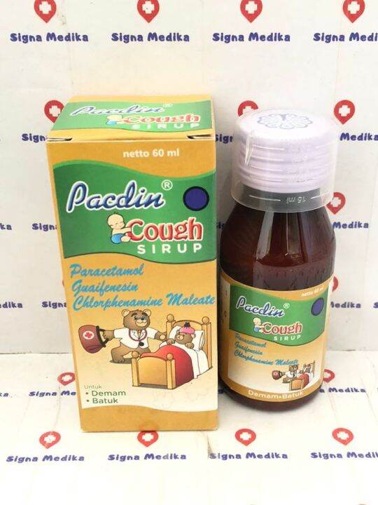 Pacdin Cough Sirup 60 ml (obat batuk pilek) | Lazada Indonesia
