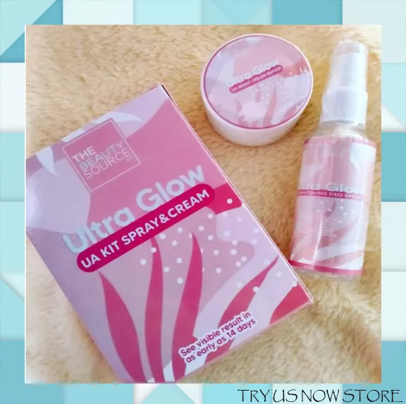 Ultra Glow UnderArm Kit Spray & Cream by The Beauty Source | Lazada PH