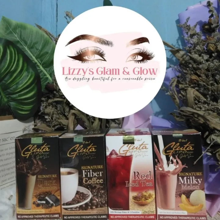 Glutalipo Gold Series (Red Iced Tea/Fiber Coffee/Dark Chocolate/Milky ...