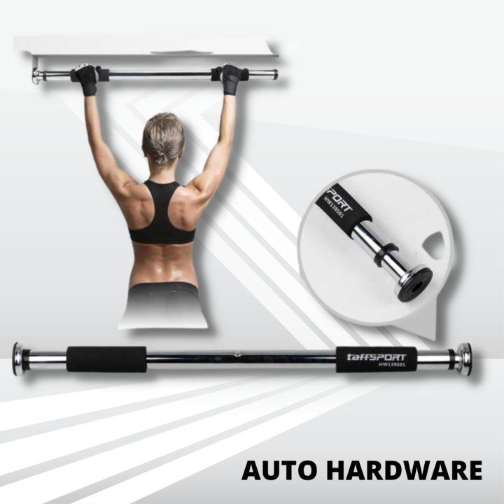 Tiang Latihan Pull Up Pintu Solid Grip 62-100cm / Alat Tiang Pull Up ...