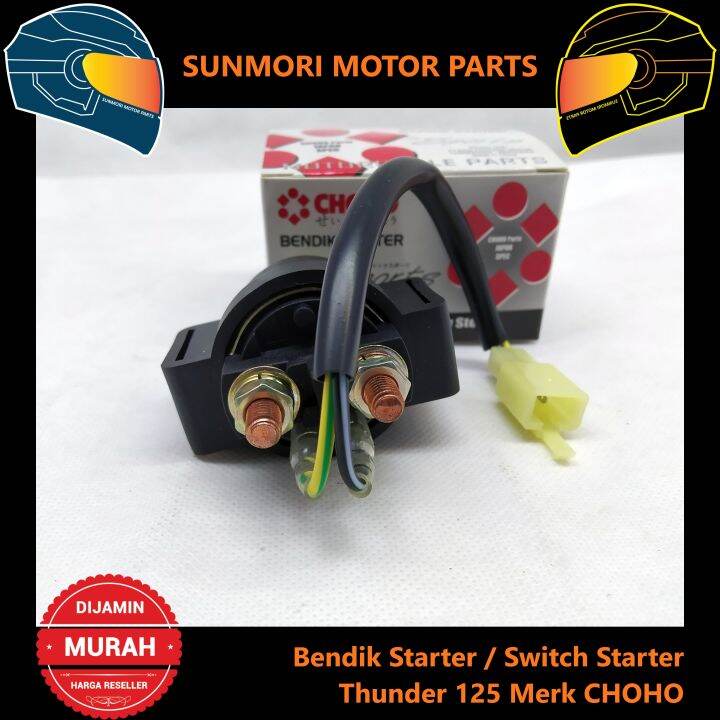 Bendik stater swtich starter thunder 125 choho | Lazada Indonesia