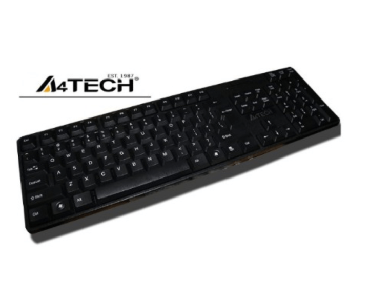 A4TECH NATURAL KEYBOARD ROUND EDGE KEYCAPS OFFICE PC | Lazada PH