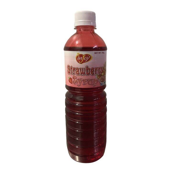 New 2023 inJoy Strawberry Syrup for desserts 750g | Lazada PH