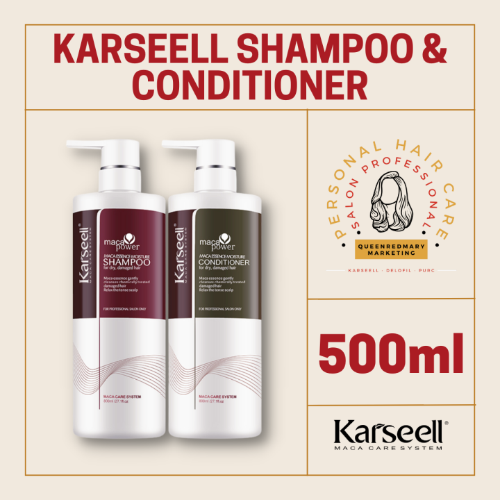 Karseell Shampoo and Conditioner 500ml | Lazada PH