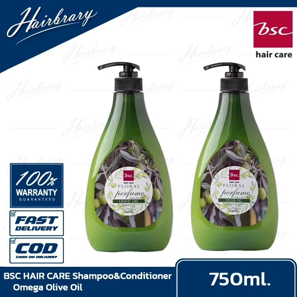 BSC HAIR CARE Shampoo Floral Perfume Collection 750ml. แชมพูน้ำหอม&ครีม ...