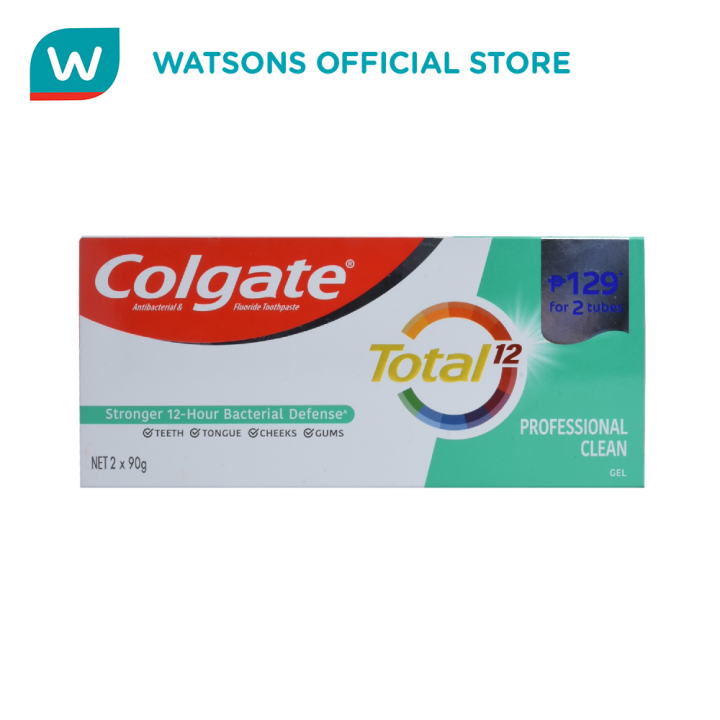 COLGATE Total 12 Professional Clean Toothpaste 90g 2s | Lazada PH