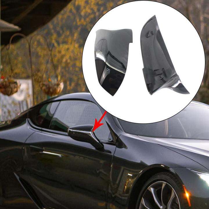 Moon Forever กระจกมองหลังฝาครอบ51167308683สำหรับ BMW 5 Series F10 F11 ...