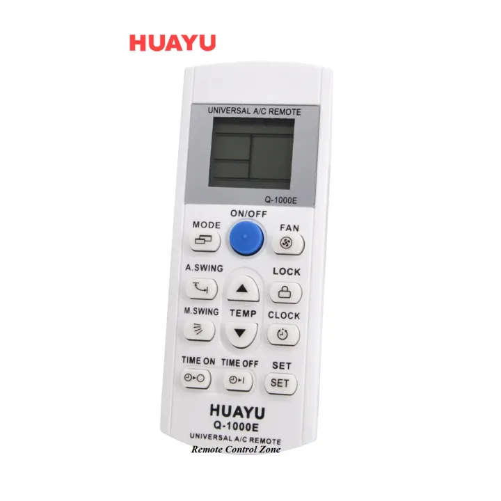 Universal Aircon Remote Control Original Huayu Q-1000E | Lazada PH