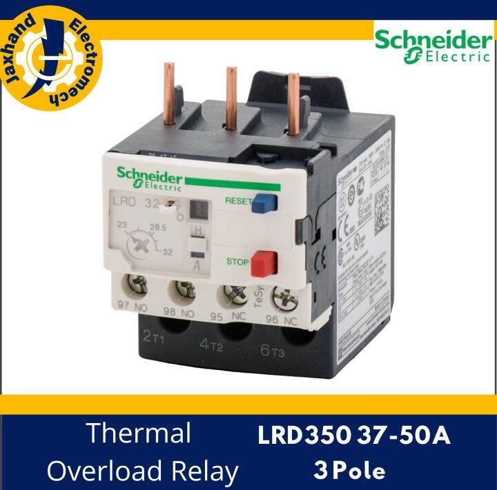 Thermal Overload Relay LRD350 37-50A 3 Pole for D- Range (LC1D ...