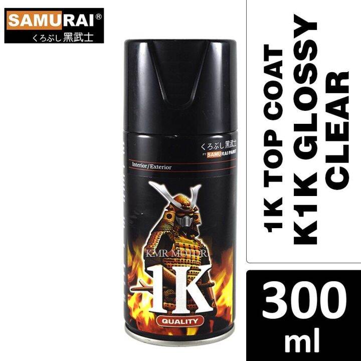 K1K** 1K CLEAR 1K K1K SAMURAI SPRAY PAINT 1K Clear Coat Spray Paint ...