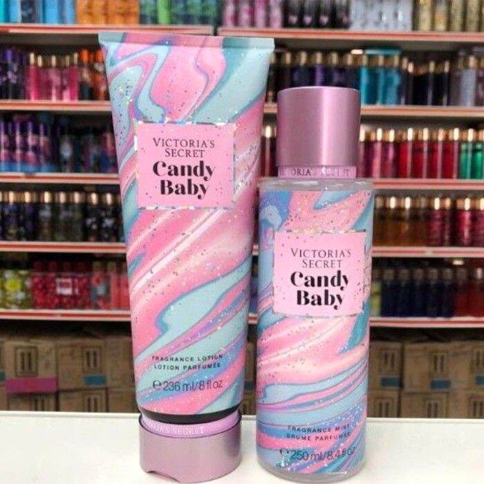 2 In 1 Set CANDY BABY Victoria's Secret Perfume & Lotion Fragrance Mist ...