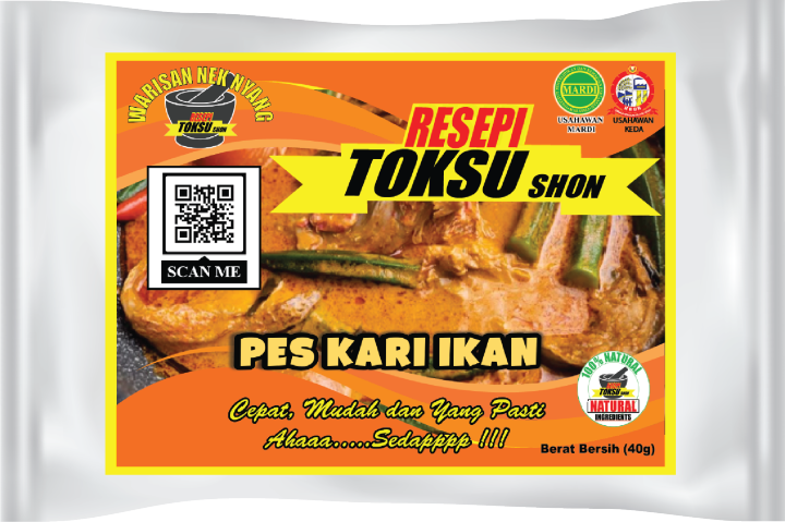 PES MASAKAN MELAYU (CK TOKSU SHON) PES KARI IKAN 40G | Lazada