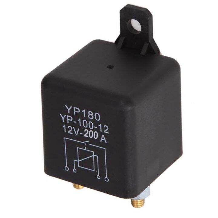 High Current 4 Pin Car Relay 12V 200A Car Truck Motor Automotive Relay ...