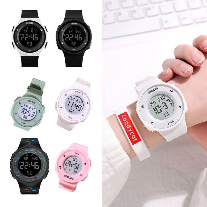 Yidea Hongkong】นาฬิกาอิเล็กทรอนิกส์เทรนด์แบบเรียบง่ายสำหรับนักเรียนชาย ...