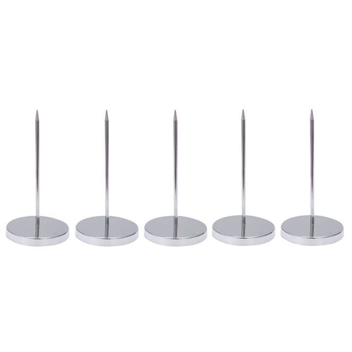 5X Safe Memo Holder Spike Stick for Bill Receipt Note Paper Order ...