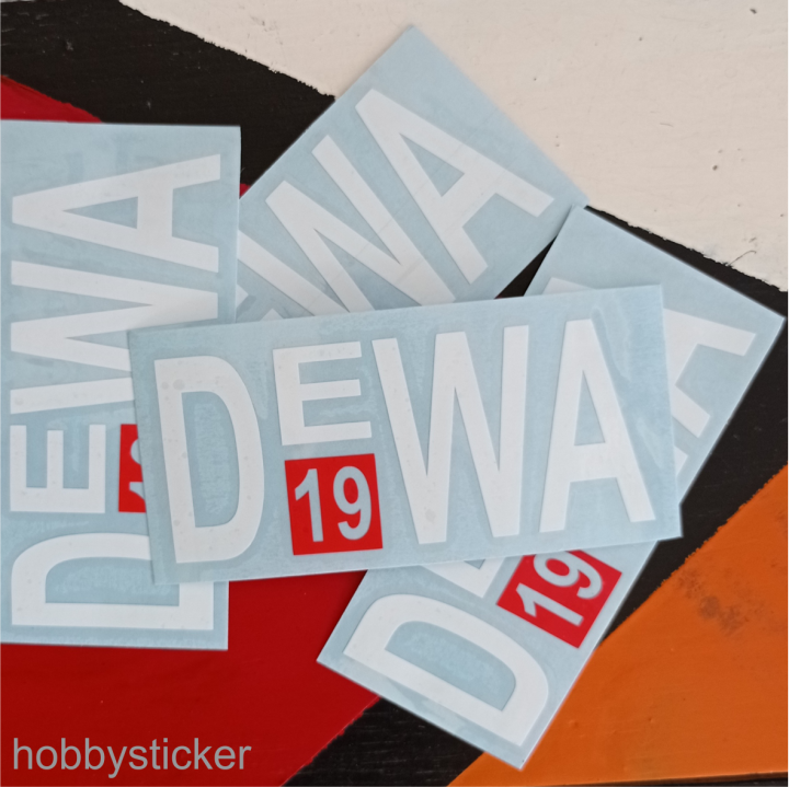 stiker dewa 19 motor mobil helm aksesoris | Lazada Indonesia