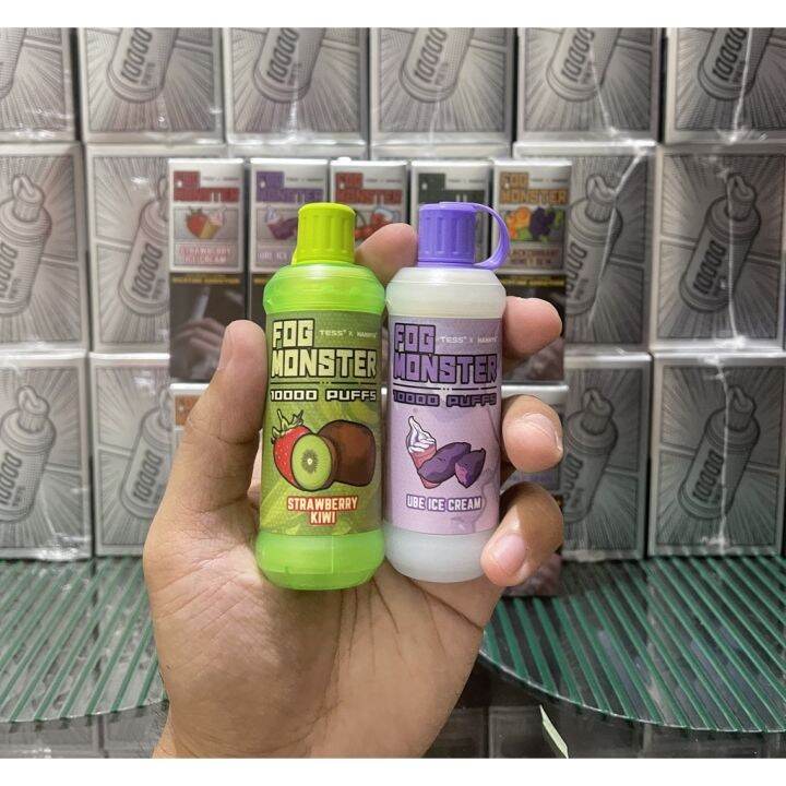 FOG MONSTER By Tess X Hannya 10000 Puffs Disposable Rechargeable ...