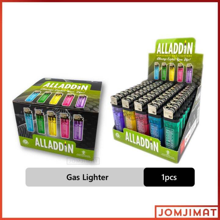 Alladdin Nylon Body Disposable Gas Lighter (SIRIM Certified) / Lighter ...