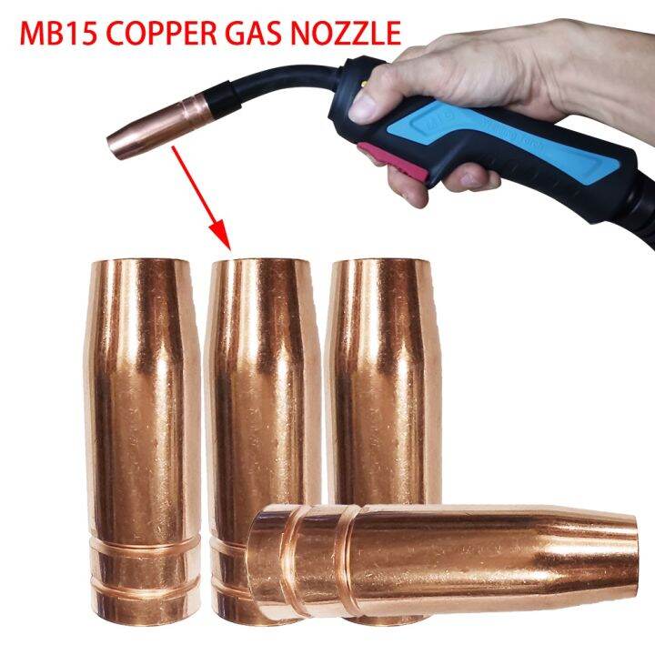 [READY STOCKS] COPPER GAS NOZZLE MB15 / KEPALA GAS MIG / MB15 GAS NOZZLE / KEPALA MIG / KEPALA ...